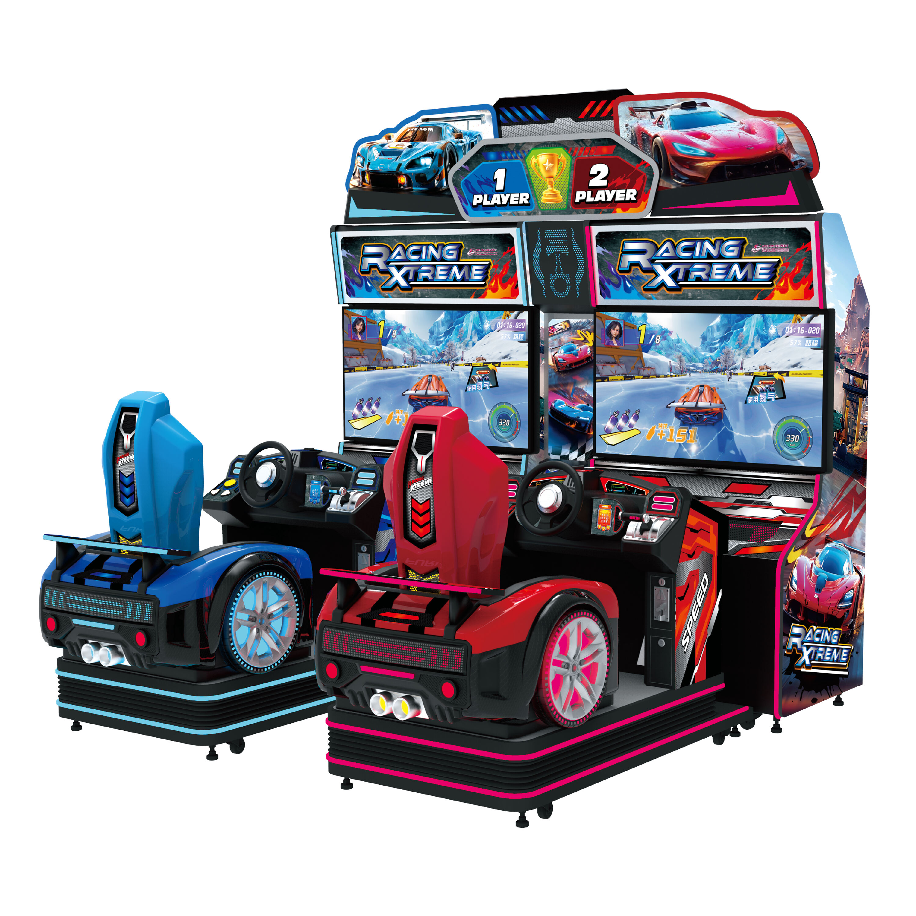 Racing XTreme (SD 2 Monitors) | New & Hot Game Machines | ACE Amusement